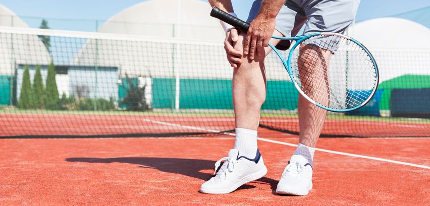 Knieschmerzen nach dem Sport?